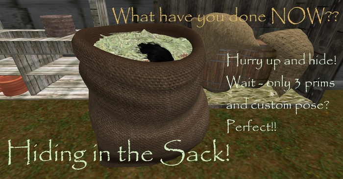 Second Life Marketplace - [offM] Hiding in the Sack!